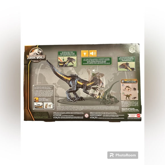 Mattel | Toys | Jurassic World Mattel Track N Attack Indoraptor Dino ...